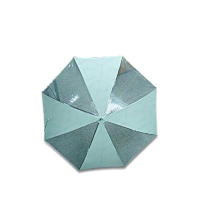 China Straight Poe Pvc Transparent Clear See Through Umbrella Storm Proof Lightweight for sale