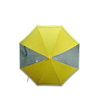 China Straight Poe Pvc Transparent Clear See Through Umbrella Storm Proof Lightweight for sale