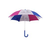 China Funny Mini Straight Kids Little Girl See Through Umbrella Portable Outdoor Safty Print for sale