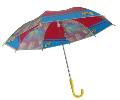 China Plastic Handle Child Kids Clear Umbrella , Clear Foldable Umbrella For Promotion for sale