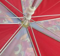 China Plastic Handle Child Kids Clear Umbrella , Clear Foldable Umbrella For Promotion for sale