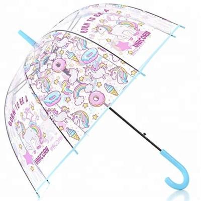 China Fashion Auto Open Transparent Dome Umbrella Outdoor Weddings Windproof for sale