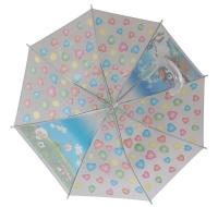 China Funny Small Straight Transparent Bubble Umbrella For Promotion items , Long Life for sale