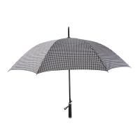 China Long Handle Auto Open Umbrella Custom Brid Print Straight Golf Umbrella for sale
