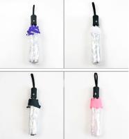 China Unisex Lightweight Auto Open Umbrella Transparent Folding Umbrella With Case for sale