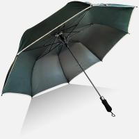 China Windproof Logo Printing Auto Open Close Golf Umbrella , Storm Proof Umbrella for sale