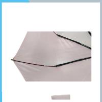China Custom Print Popular Auto Open Umbrella 3 Folding Umbrella In Pink Color for sale
