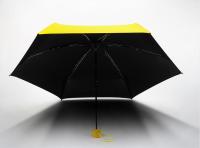 China Promotional Mini 5 Fold Auto Open Umbrella Capsule Case Super Small Windproof Umbrella for sale