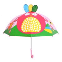 China UV Resistant Cartoon Kids Rain Umbrellas , Manual Childrens Animal Umbrellas for sale