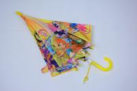 China Plastic Handle 19 Inch Kids Rain Umbrellas Custom Sublimation Full Printing for sale