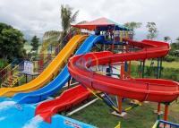 China Entertainment Commercial Pool Slides Outdoor Water Slides For Amusement Park Hotel Restort for sale