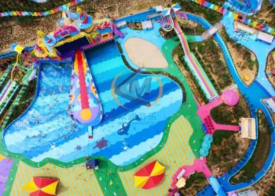China Outdoor Big Aqua Wave Swimming Pool Artificial Surf Pool 2-10m Wave Length For Adults Children for sale