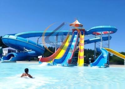 China Fun Water Amusement Parks High Speed Water Slide For Commercial for sale