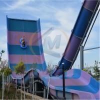 China Fiberglass Amusement Park Funny Water Slide For Commercial for sale