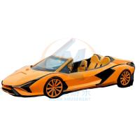 China Fiberglass Material Water Car style Yacht For Outdoor for sale