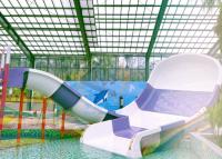 China 1.9M Height Boomerango Water Slide Big Splash Boomerango For Kids for sale