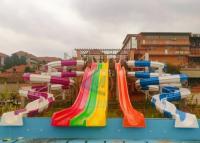 China Aqua Park Adult Pool Water Slides 7-15m Height For Entertainment for sale