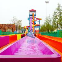 China Outdoor Aqua Park Adults High Speed Slide High Durability 400-700cbm/Hour Water Flow for sale