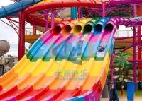 China Big Fiberglass Aqua Water Slide Indoor Outdoor Commercial Park Installation for sale