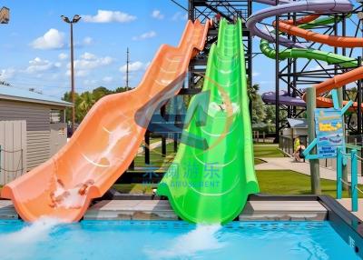China Thrilling Water Slide Durable Rainbow Water Slide For Commercial for sale