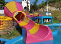 China Fiberglass Water Slides commercial pool slides for outdoor for sale