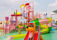 China Candy Theme Outdoor Water Playground Kids Family For Public Use for sale