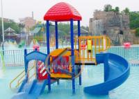 China Small Size Water Park Playground Funny 5x3.5m Anti Slippery For Leisure for sale