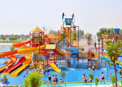 China Aqua Park Big Water Playground Commercial Use For Interactive Friends Family for sale