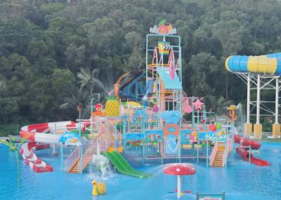China Big Ocean Theme Water Feature Playground 42x30m For Commercial Use for sale