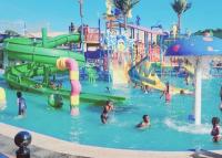 China Children Water Park Playground Indoor 45x35m Standard 200 People Capacity for sale