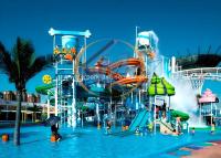 China Outdoor Fiberglass Slide Water Park Playground for Kids Amusement for sale