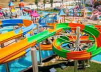 China Smooth Surface Spiral Water Tube Slide Water Open Spiral Slide For Teenager Use for sale