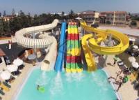 China FRP Spiral Water Pool Slide Durable Spiral Body Water Slide For Adults for sale