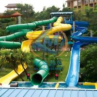 China Outdoor Indoor Commercial Spiral Water Slide for Pool Safe Family Fun for sale