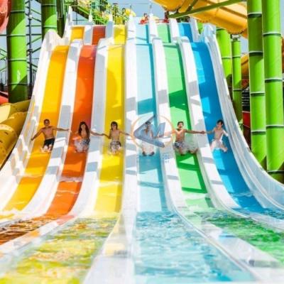 China Customized Interactive Racer Slide Thrilling With 10-18M Platform Height for sale