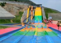 China High Speed Outdoor Racer Water Slide 12m/15m For Adults Thrilling for sale