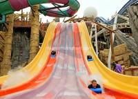 China Interactive Racer Slide Multiple Color High Platform Thrilling Slide for sale