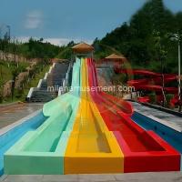 China Water Body Racer Slide 12m/15m Height Platform Water Slide for sale