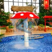 China Mushroom Water Spray Splash Pad for Kids Indoor Outdoor Interactive Amusement Park for sale