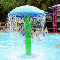 China Mushroom Water Spray Splash Pad for Kids Indoor Outdoor Interactive Amusement Park for sale