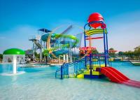 China 12*6.2m Funny Water Park Equipment For Outdoor With Water Slide for sale