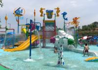 China 12*6.2m Funny Water Park Equipment For Outdoor With Water Slide for sale