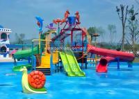 China Outdoor Water Amusement Park Slide Water House For Commercial for sale
