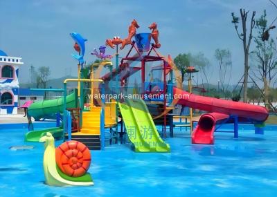 China Outdoor Water Amusement Park Slide Water House For Commercial for sale