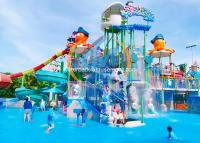 China Outdoor Water Amusement Park Slide Water House For Commercial for sale