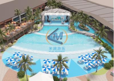 China 45kw Blower Wave Surf Pool for 500sqm Wave Zone with Low Noise for Commercial Aqua Parks for sale