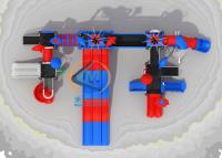 China Plastic Outdoor Play Set Commercial Outdoor Playground Equipment For Residential for sale