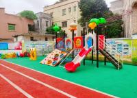 China LLDPE Plastic Outdoor Playground Slide High Durability For Kindergarden for sale