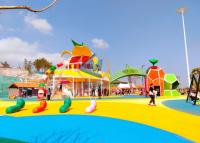 China Custom Wooden Outdoor Play Equipment Non Standard 50x35m For Leisure Center for sale