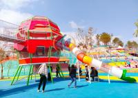 China Custom Wooden Outdoor Play Equipment Non Standard 50x35m For Leisure Center for sale
